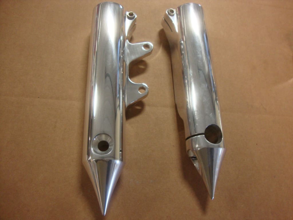 BIG DOG MOTORCYCLES INVERTED FRONT END LOWER LEGS MEANSTREET 2007 BULL ...