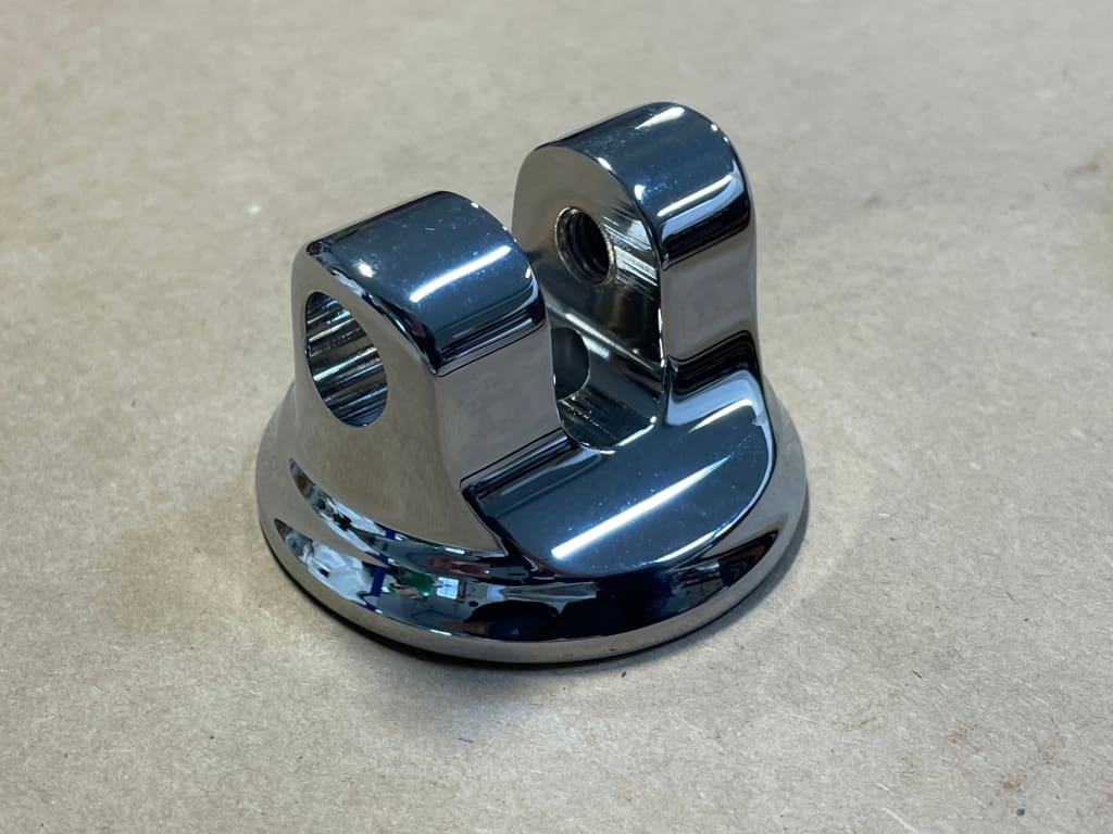 Big Dog Motorcycles OEM 2009-10 BULLDOG BAGGER CHROME UPPER ENGINE MOU ...