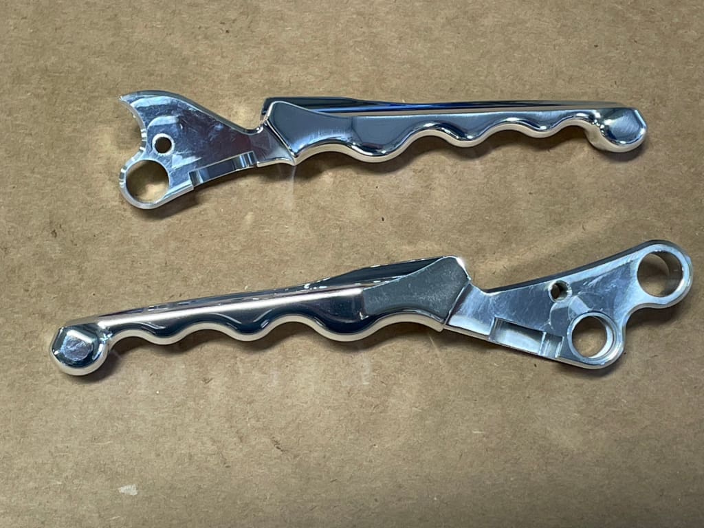 BIG DOG MOTORCYCLES OEM KNUCKLE HANDCONTROL LEVERS FITS all 2004-11 MO ...