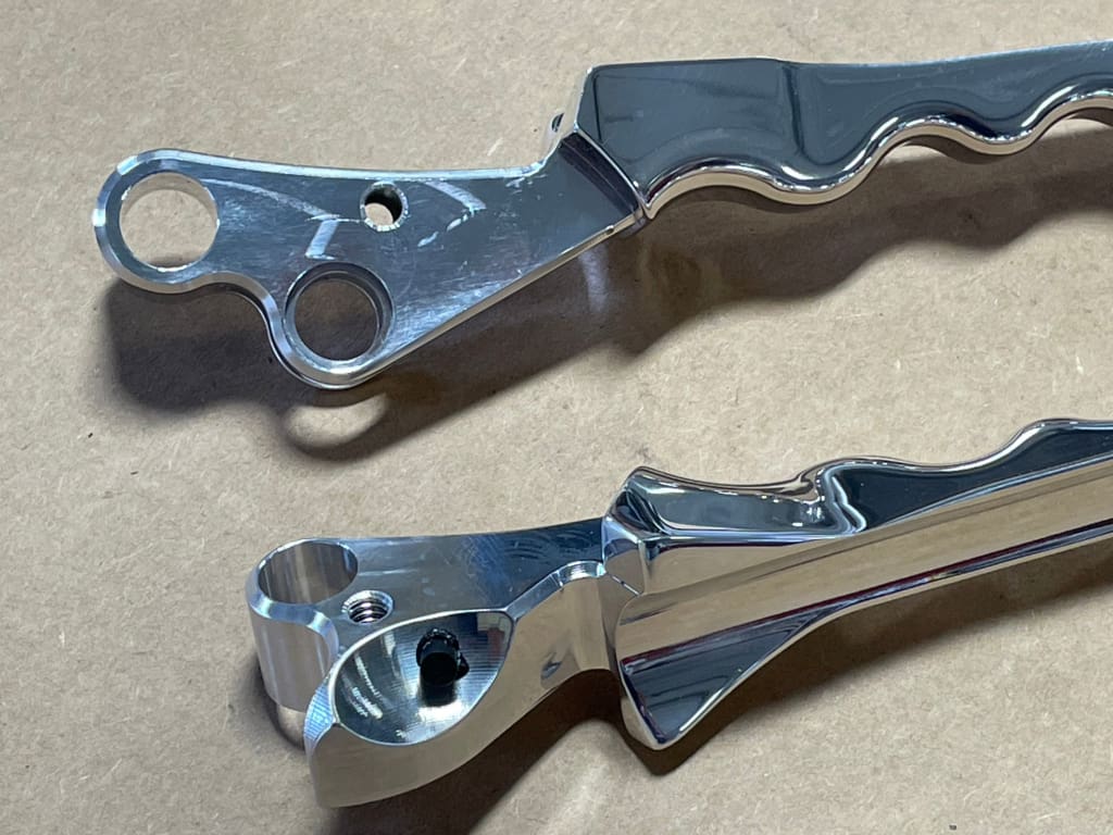 BIG DOG MOTORCYCLES OEM KNUCKLE HANDCONTROL LEVERS FITS all 2004-11 MO ...