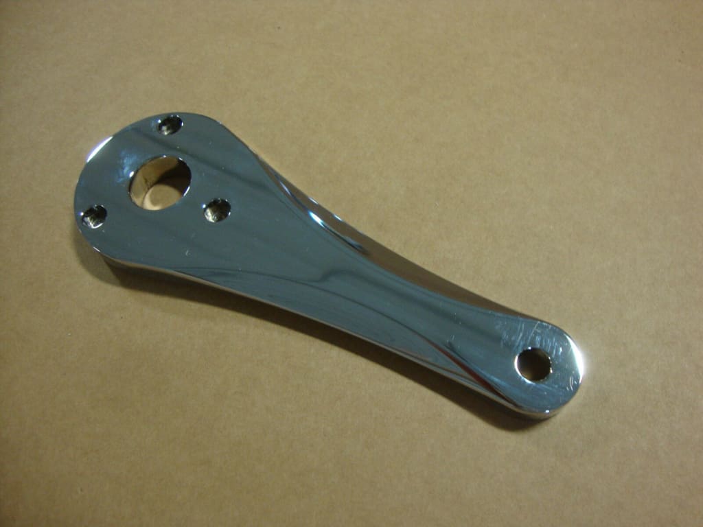 BIG DOG MOTORCYCLES SHIFT CONTROL LINK LEVER SHIFTER ARM POLISHED 2004 ...