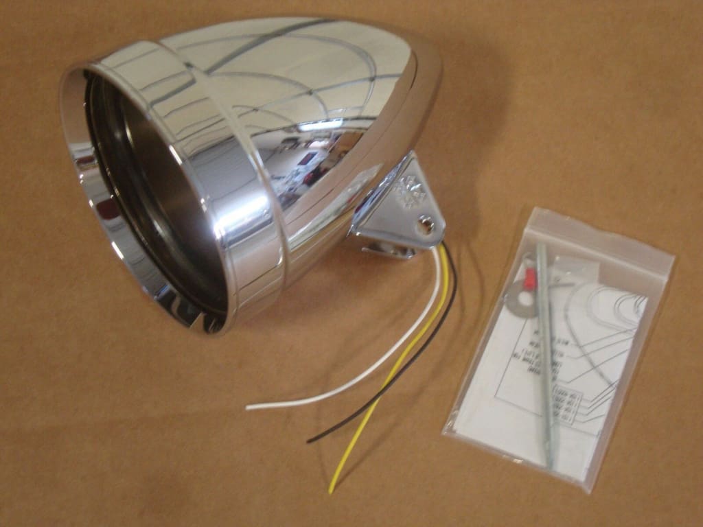 HEADWINDS 1-5600CA BRADLEY ROCKET HOUSING 5 3/4" CHROME BUCKET BIG DOG ...