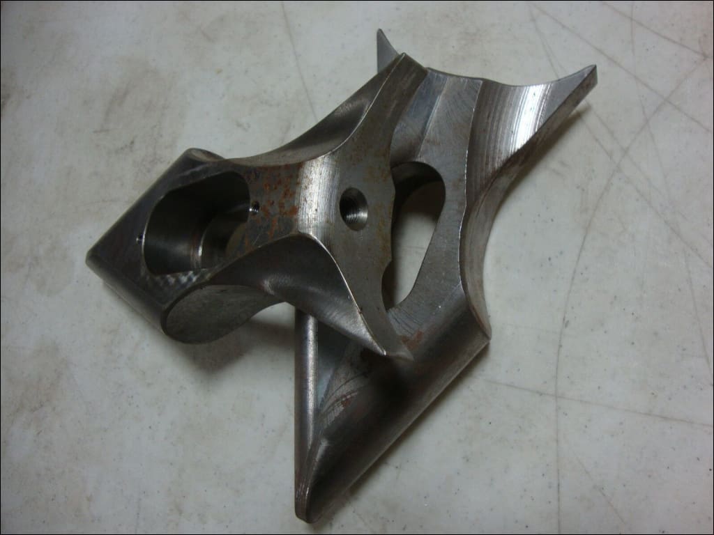 BIG DOG MOTORCYCLES RIGID POINTED REAR AXLE BLOCK 1" AXLE BDM CUSTOM B ...